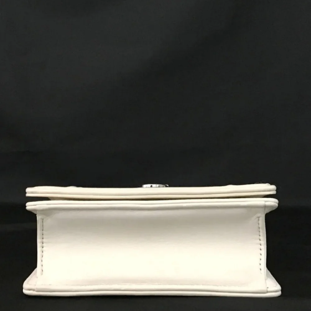 Dior | Bags | Brand New Christian Dior Diorama White Leather Chain ...